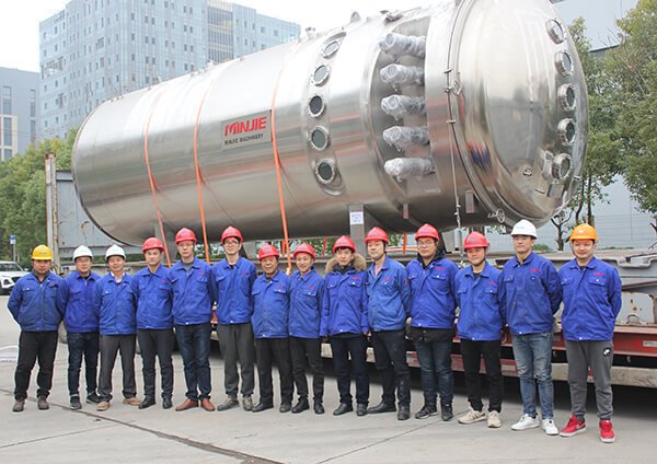 Process by Vacuum Evaporator and VBD - MINJIE Dryer